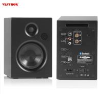 China Powered Bookshelf Bluetooth Speakers 100W Record Player Stereo Speakers For Turntable PC  TV for sale