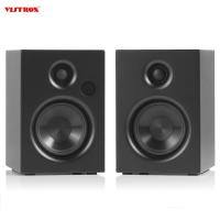 China Bookshelf 100W Active Speakers Bluetooth 5.0 With AptX HD Optical Input Powered speaker for sale