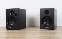 China Active 2 Way Bookshelf Speakers 3.5 Inch Audio Pro Desktop Powered Bluetooth Stereo Speakers for sale
