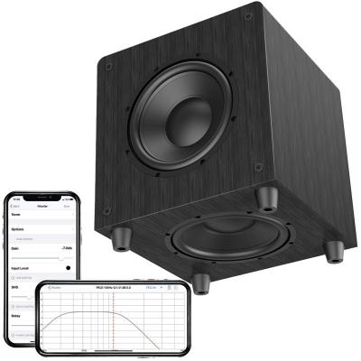 China Active DSP Subwoofer Speaker 8 Inch Woofer 500 Watt 4 Ohm With Auto On / Off for sale