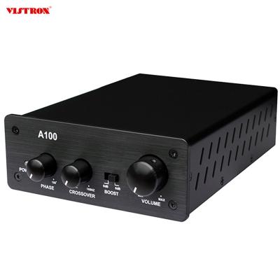 China Mini Mono Subwoofer Amplifier Class D Solid Integrated Power Amplifier 100W For Home Theater for sale