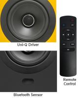 China Studio Monitors Powered Bluetooth Bookshelf Speakers 200 Watts TWS Wireless Loudspeaker for sale