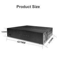 China Integrated 12 Channel Multi Zone Amplifier 6 Zone Home Stereo Power Amplifier System for sale