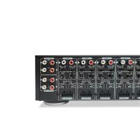 China Powerful Multi Zone Stereo Amplifier 19 Inch Rack Mount 900 Watts With Speaker Selector Volume Control for sale