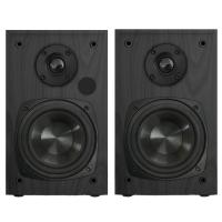 China Powered Bookshelf Speakers With Amplifier For Turntable TV PC Bluetooth 5 RCA And Aux for sale