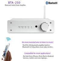 China Integrated Home Audio Amplifier Bluetooth Audio Pro HiFi Stereo Audio Receiver Amplifier for sale