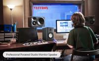 China 5.25 Inch 6 Inch Studio Monitors Pair Powered Active Monitor Speakers For Computer HiFi Audio for sale