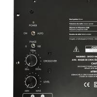 China 500 Watts RMS Class D Plate Amplifier For Subwoofer Enclosures with Frequency Selection for sale