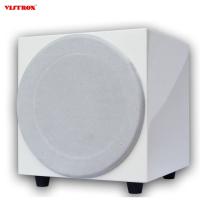 China 300W MDF Cabinet Subwoofer Speaker Powered High Excursion Class D Amplifier Low Resonance for sale