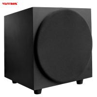 China 300W MDF Cabinet Subwoofer Speaker Powered High Excursion Class D Amplifier Low Resonance for sale