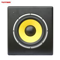 China 20 - 250K Hz 10 Inch Low Frequency Subwoofer For Home Theater High Power Active Sub Speaker for sale