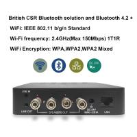 China Bluetooth WiFi Multi Room Audio Streamer Amplifier HiFi Stereo Streaming Amplifier Receiver for sale