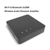 China Bluetooth WiFi Multi Room Audio Streamer Amplifier HiFi Stereo Streaming Amplifier Receiver for sale