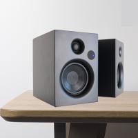 China AS30 Bluetooth Bookshelf Speakers 60W Wooden Studio Monitor for sale