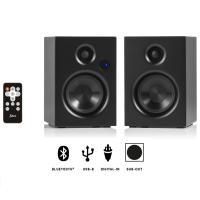 China AS30 Bluetooth Speaker 60W Active Studio Monitor with LED Light for sale
