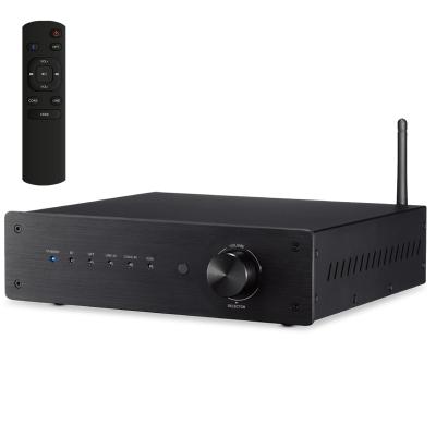 China 4 Channel Bluetooth 5.0 Multi Channel Amplifier with 400W Peak Power and Hi-Res DAC for Home Theater for sale