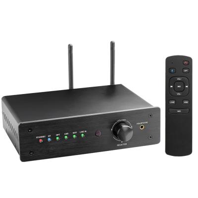China Wireless Audio Amplifier with 2.1 Channel 100W RMS Output and Bluetooth 5.0 Connectivity for sale