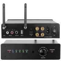 China Wireless Audio Amplifier with 2.1 Channel 100W RMS Output and Bluetooth 5.0 Connectivity for sale