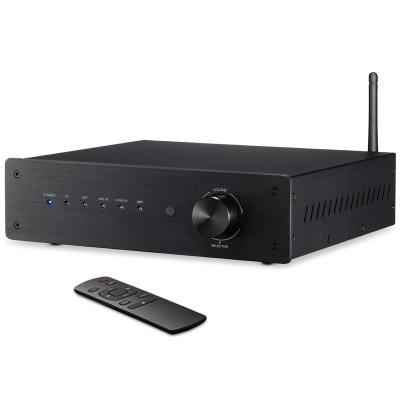 China Bluetooth 5.0 Stereo Amplifier with 200W High Power and 3 Channel Output for Home Audio System for sale