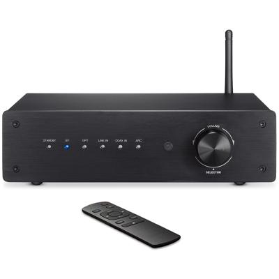 China Powerful 100Wx2 Class D Amplifier with Bluetooth 5.0 and 2.1 Channel Stereo Audio Receiver for Home Theater for sale