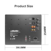 China Professional 4Ohm 1000W Theater Audiophile Mono Plate Power Amplifier with Balanced XLR and RCA for sale