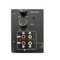 China 100W Output Power Subwoofer Plate Amplifier with 25-200 Hz Frequency Response and <1% Total Harmonic Distortion for sale