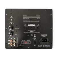 China 100W Output Power Subwoofer Plate Amplifier with 25-200 Hz Frequency Response and Built-in Phase 0°/180° Switchable for sale