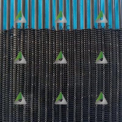 China UV Printing Conveyor Belt Featuring Woven or Spiral Structure with Non-Stick Surface for Easy Cleaning and Custom Sizes for PVC PET Canvas Leather for sale