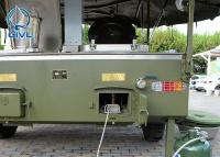 China Mobile Field Kitchen Trailer 1.8 Tons Uniaxial Fleet Food Truck for sale
