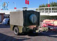 China Mobile Field Kitchen Trailer 1.8 Tons Uniaxial Fleet Food Truck for sale