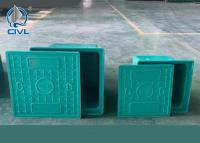 China SMC Integrated Hand Hole Well Square Power Street Lamp Cable Well Cover Anti Corrosion for sale