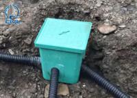China SMC Integrated Hand Hole Well Square Power Street Lamp Cable Well Cover Anti Corrosion for sale