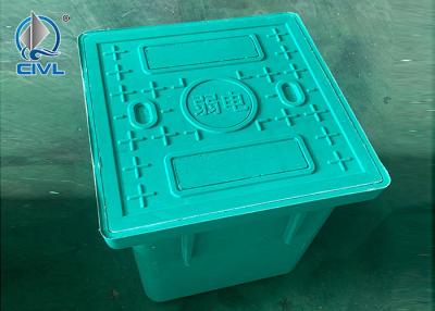 China SMC Integrated Hand Hole Well Square Power Street Lamp Cable Well Cover Anti Corrosion for sale