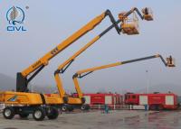 China 26m Articulating Arm Aerial Work Platform 20-28m Cherry Picker Bucket Truck Long Arm for sale