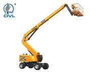 China 8-10m Electric Drive Scissor Aerial Work Platform / Scissor / Folding Arm Cherry Picker for sale