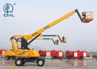 China XGS28 26m Telescopic Aerial Platform Boom Lift Mobile Elevating Work Platform for sale