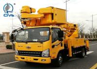 China 150hp Aerial Work Truck 17m Telescopic Foldable Aero Vehicle Boom Lifter Wheeled Elevator for sale