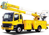 China 150hp Aerial Work Truck 17m Telescopic Foldable Aero Vehicle Boom Lifter Wheeled Elevator for sale