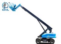 China Long Boom Arm Truck With Cage Bucket 18m Self Propelled Straight Arm Aerial Work Platform for sale