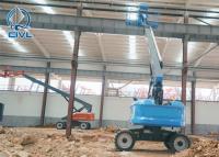 China 38.4m Straight Arm Aerial Work Platform 54kw Engine Cherry Picker for sale