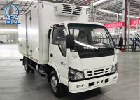 China 3-4 Tons Refrigerated Truck Chiller Lorry ISUZU NKR Reefer Container for sale