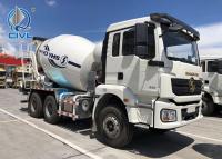 China SHACMAN Truck Chassis Concrete Mixer Vehicle 6x4 8m3 8cbm 8000L New Concrete Mixer Truck 340HP Engine Man Axle for sale