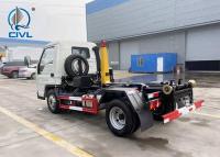 China 4/6/8m3 Hook Arm Garbage Truck New Rubbish Truck / JAC ISUZU Dustbin Lorry Dumpcart Vehicle 4m3 Hook Arm Garbage Truck for sale