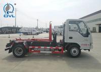 China 4m3 Hook Arm Garbage Truck / Rubbish Car / Pull Arm Garbage Truck / Dustbin Lorry / Bin Wagon for sale