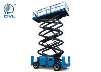 China 8-10m Electric Drive Scissor Aerial Work Platform / Scissor / Folding Arm Cherry Picker for sale