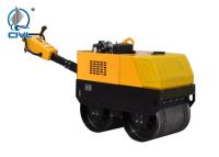 China Walk - Behind Double Drum Roller / 0.6ton Mini Road Roller / 13hp Gasoline Engine / Roller - Compactor for sale