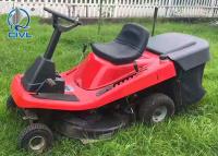 China Four Wheel 30 Inch Weed Trimming Lawn Mower / Riding Lawn Mower / Rear Grass Collector Ride - On Lawn Mower Rider for sale