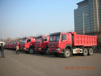 China 336hp 371hp 25 Ton Diesel Dump Truck Right Hand Drive 9.726 L Displacement for sale