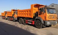 China New 6 X 4 Middle Lift  25 Ton Heavy Duty Dump Truck 10 Wheels for sale