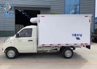 China 0.5-1.5 Tons Refrigerated Truck 2.8m Cooler Vehicle Refrigerated Light Trucks 115hp Engine Reefer Container for sale